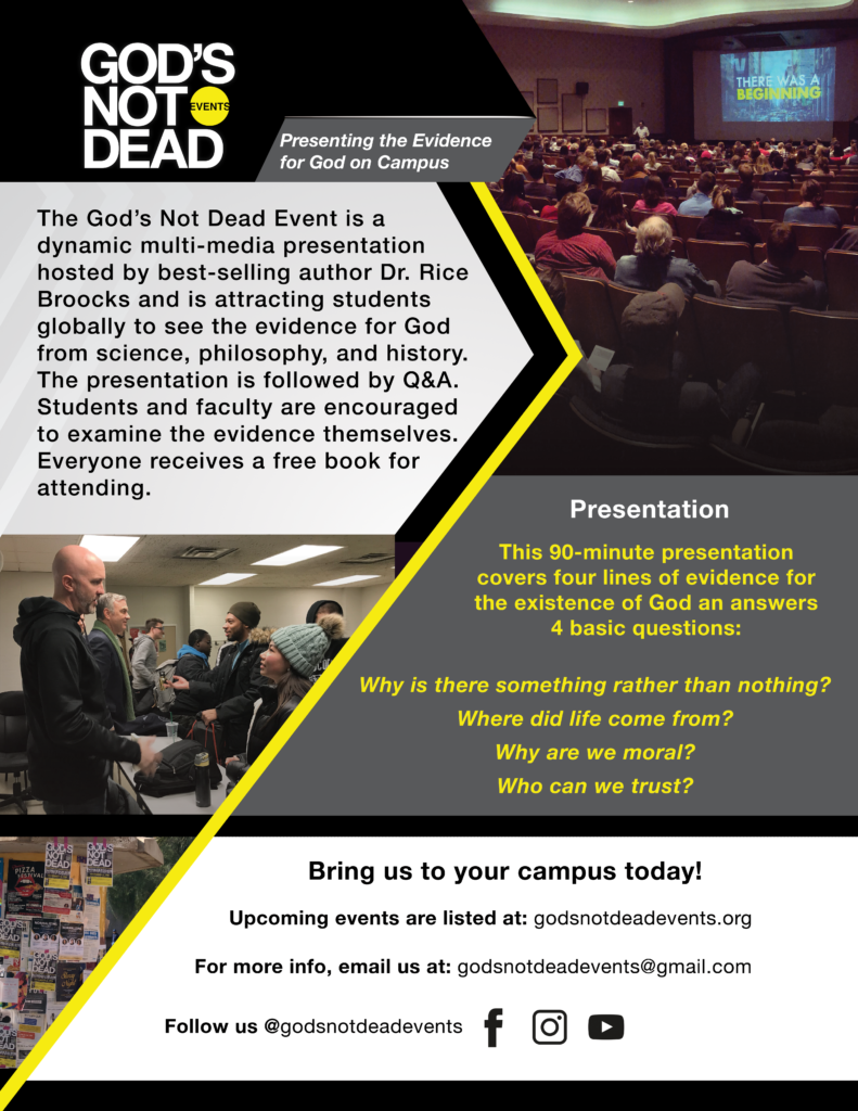 Resources – God’s Not Dead Events